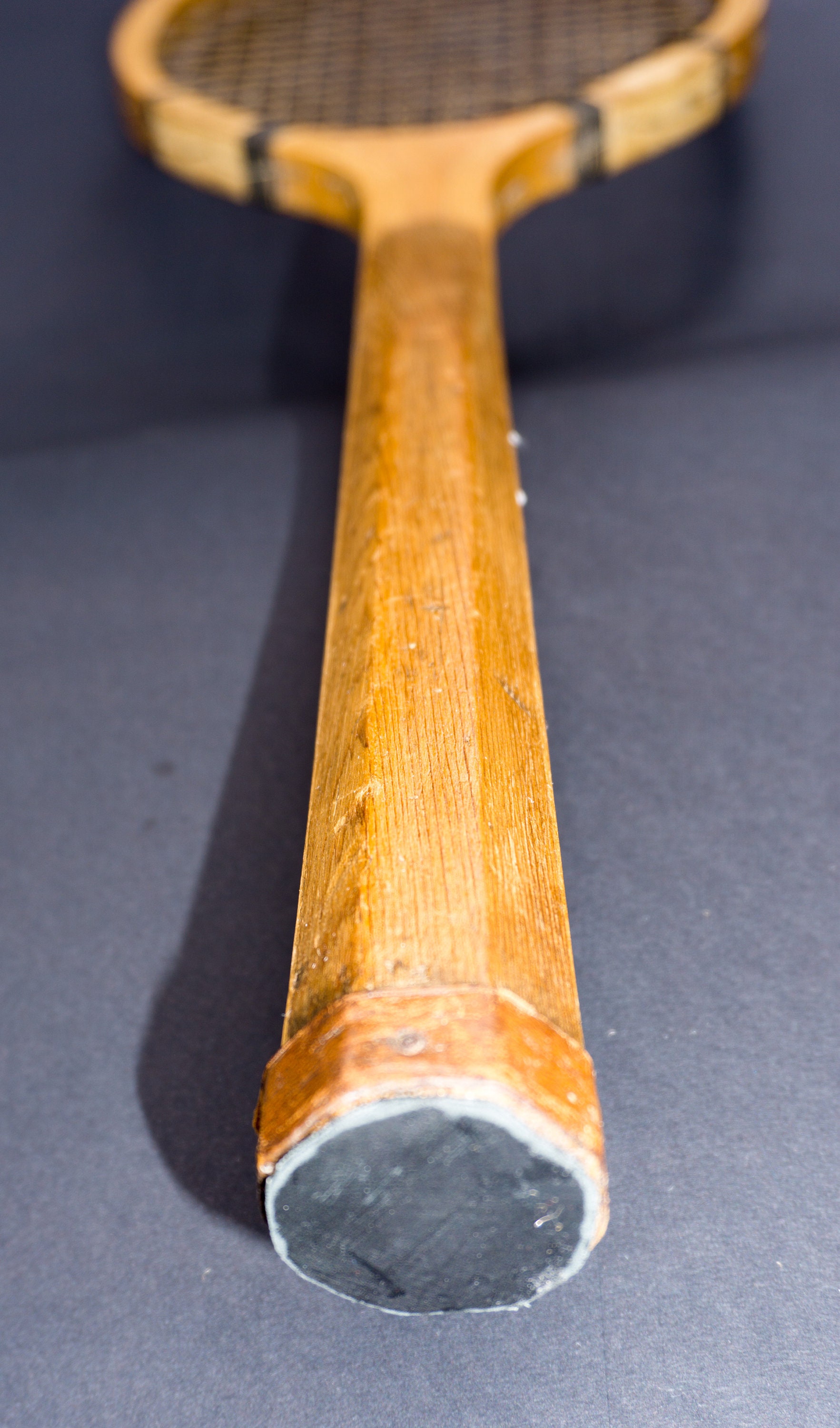 Antique Tennis Racket With Original Double Mains String C1900 - Etsy