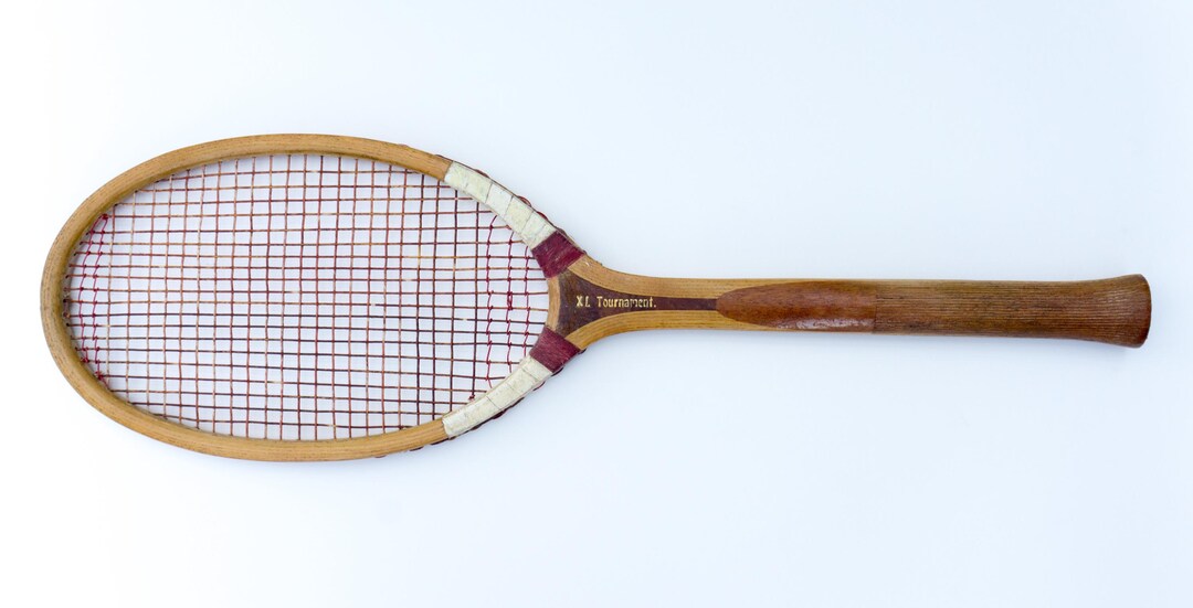 Rare Fan Tail XL Tournament Antique English Tennis Racket by Hewson ...