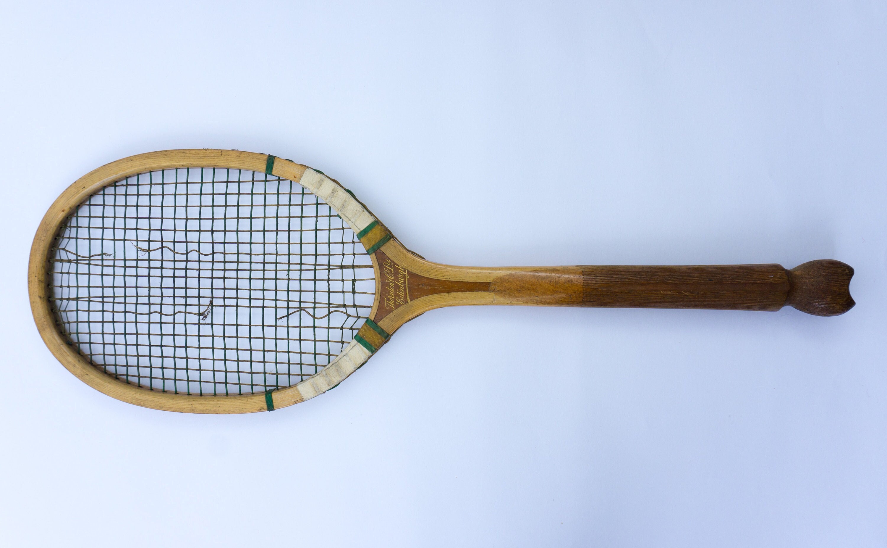 Viceroy Fishtail Vintage Tennis Racket by Thornton & Co., Edinburgh. - Etsy
