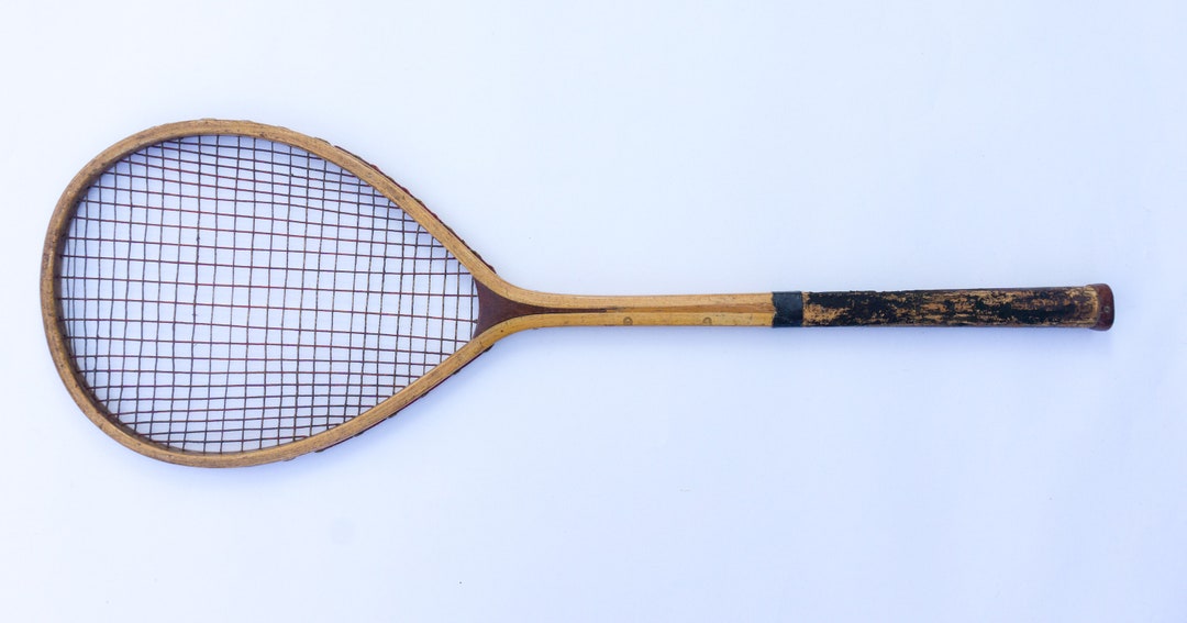 Rare Cork Handle Battledore Badminton Racket - Etsy