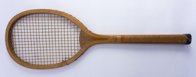 Vintage Spalding Geneva Tennis Racket 1896 - Etsy