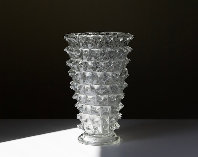 Rostrato Vase Barovier & Toso Murano Glass 1940s / Rare Antique Artdeco ...