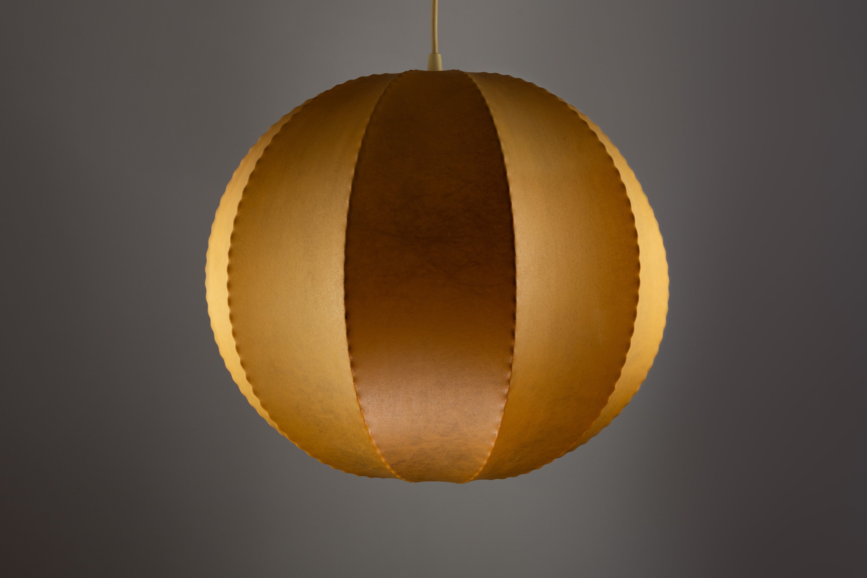 Large Cocoon Resin Lamp 1960s / Iconic Italian Midcentury Modern ...