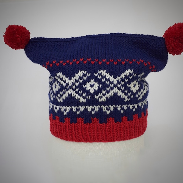 Norwegian Marius Knit Hat - Etsy