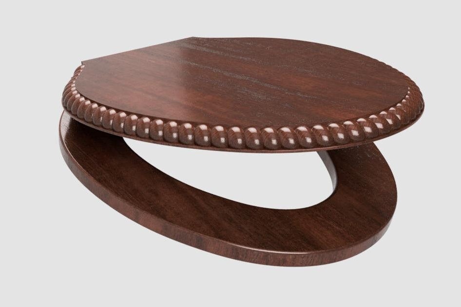 3D Toilet Seat Model, Heritage Style, Antique - 3D STL Model for CNC ...