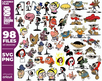 90s Cartoon Svg - Etsy