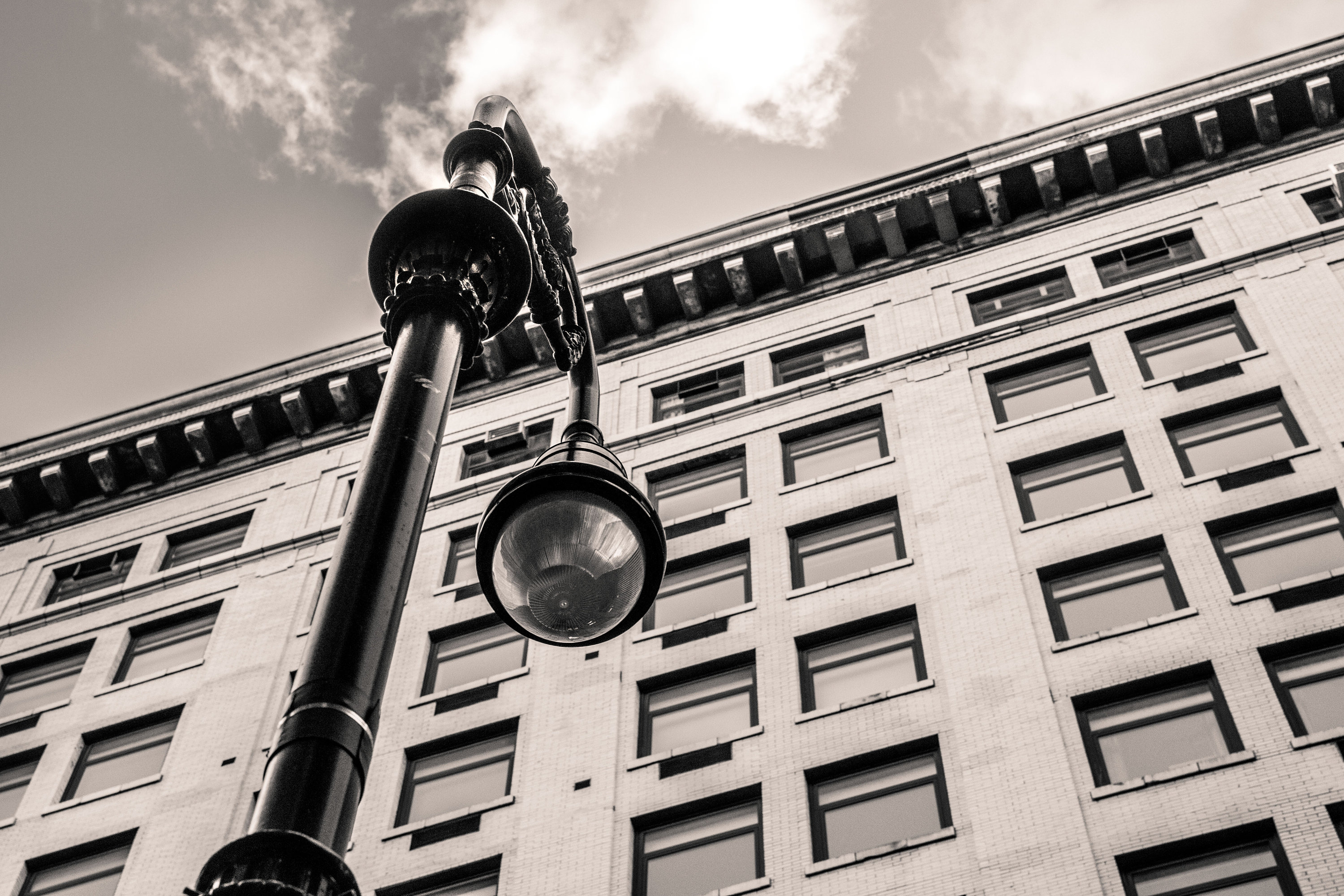 Set of 3 Vintage LAMP POST and New York City Building, Instant Digital ...