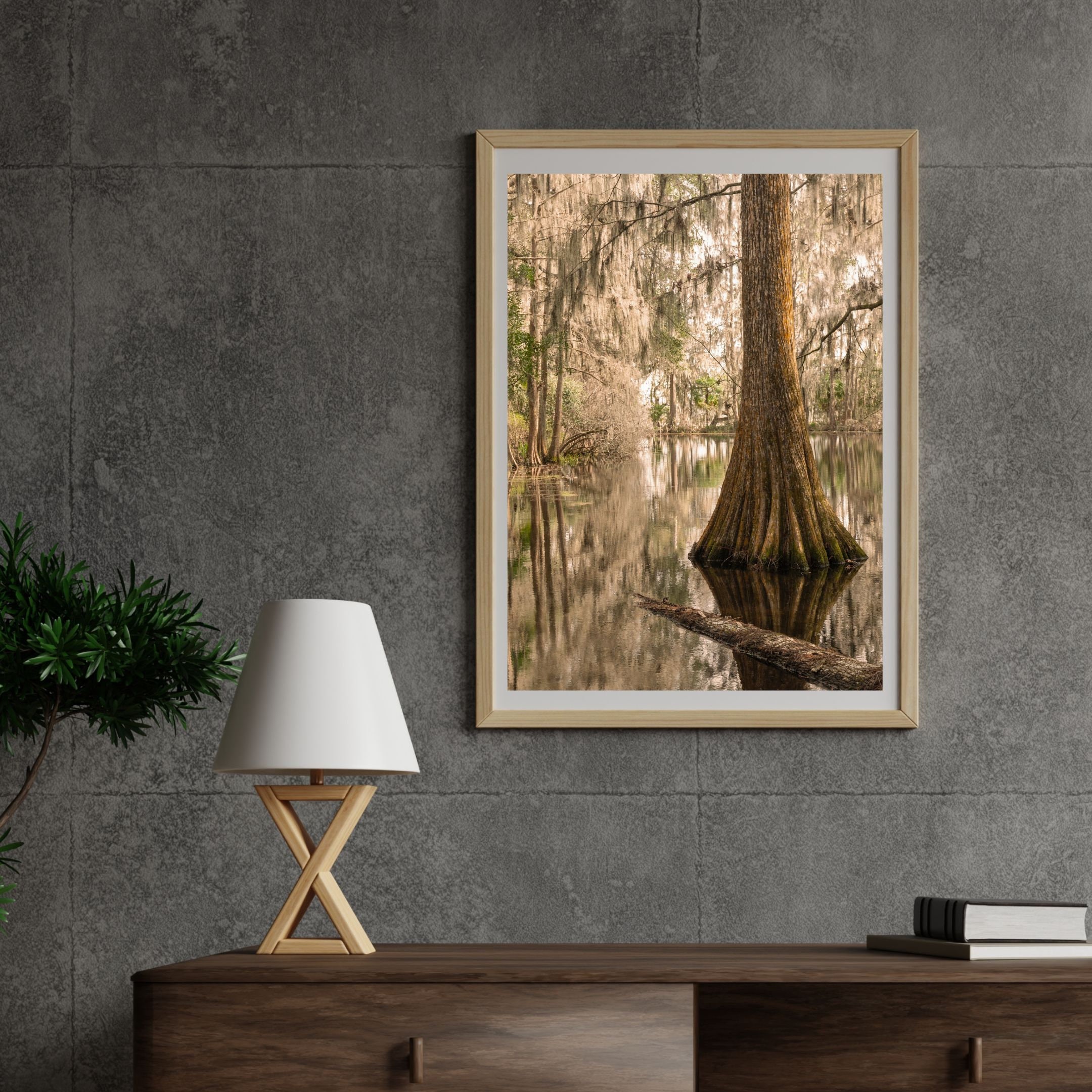 Low Country CYPRESS TREE SWAMP - Instant Digital Download - Landscape ...
