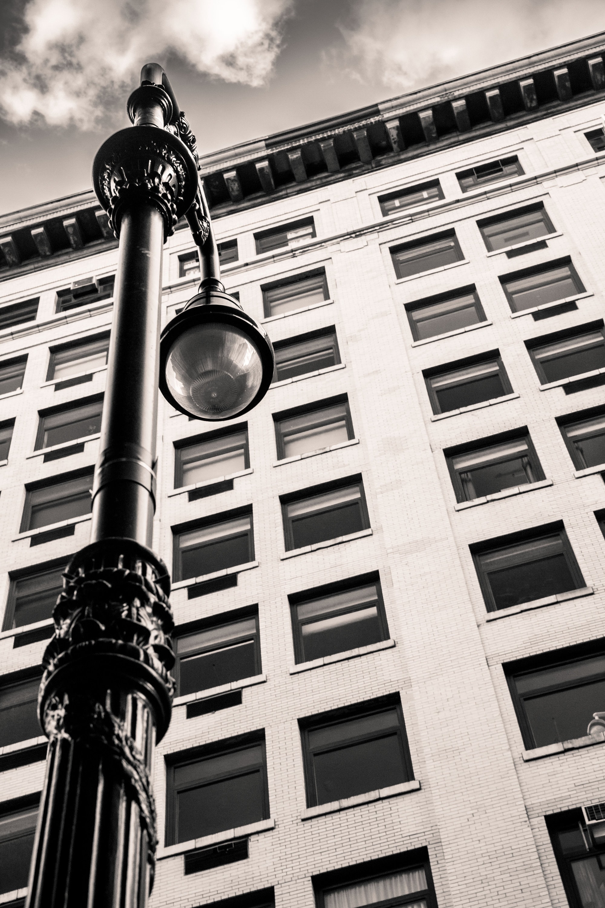 Set of 3 Vintage LAMP POST and New York City Building, Instant Digital ...