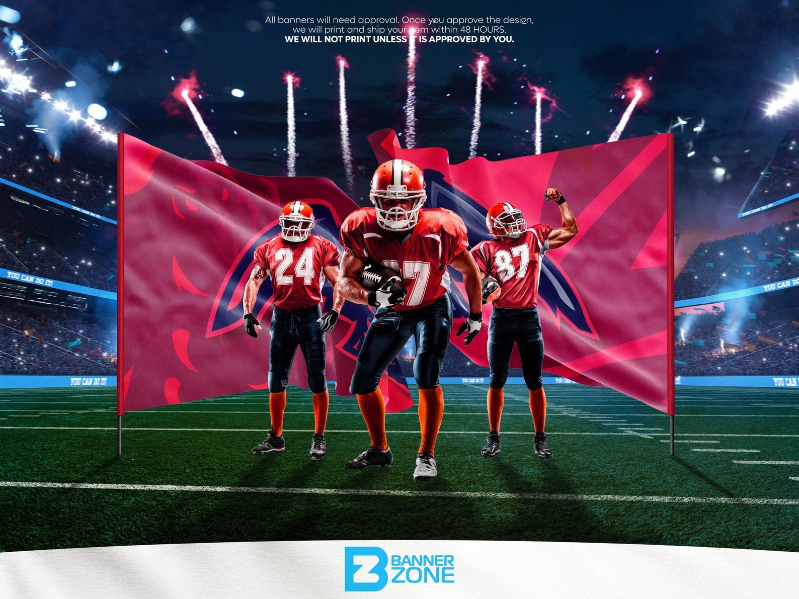 Custom Breakaway Sport Banner. Show School Pride at Events. Get Your ...