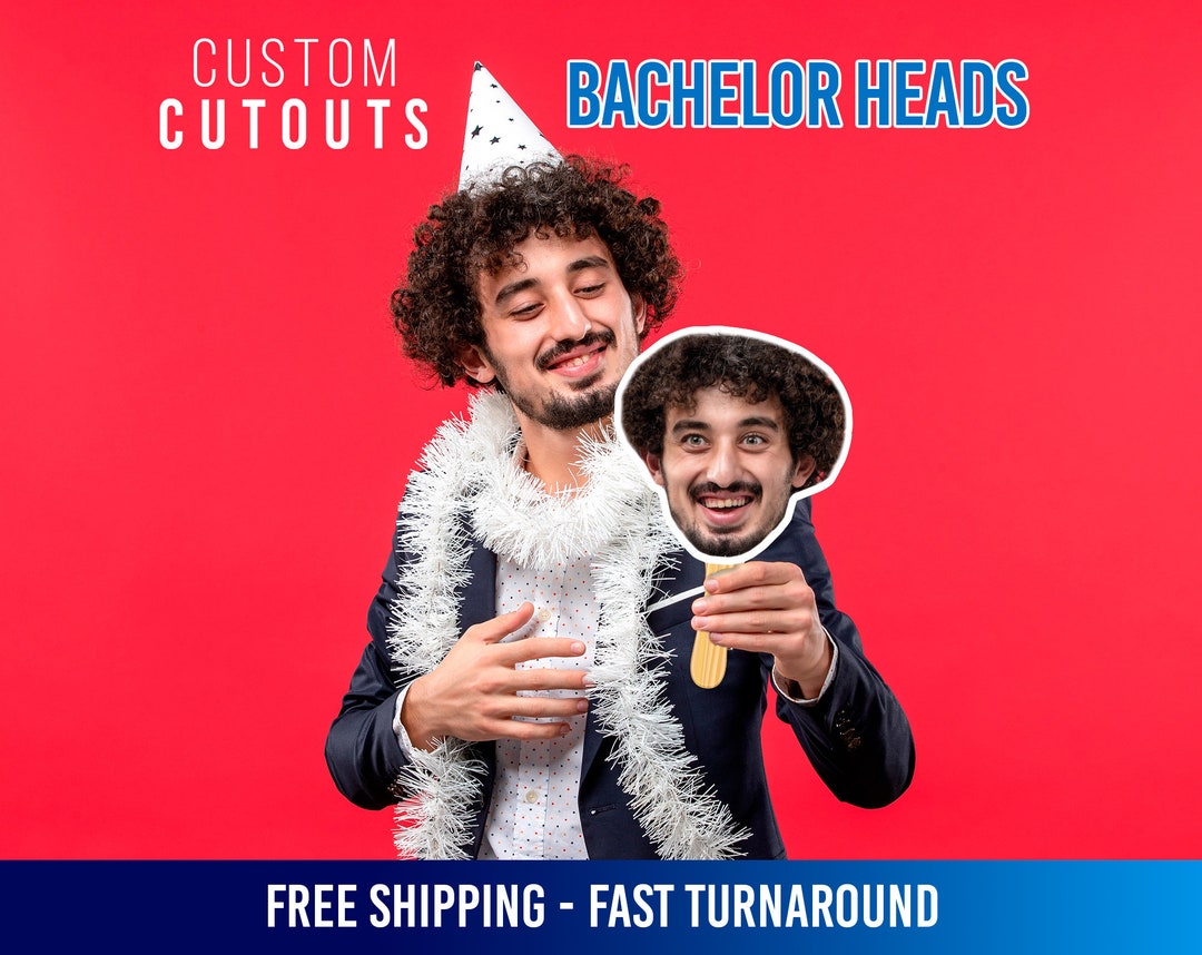 Head on a Stick, Custom Face Fans With Handles, Handheld Fan, Custom ...