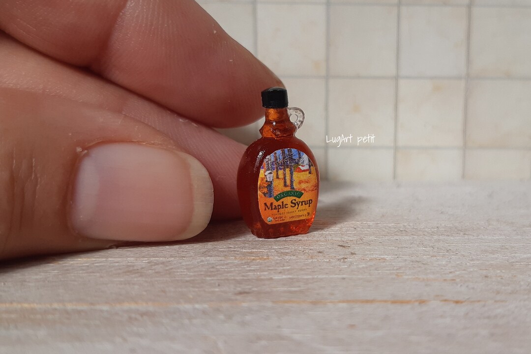Bottle of Maple Syrup for Your Dollhouse or Scene. 1:12 Scale - Etsy