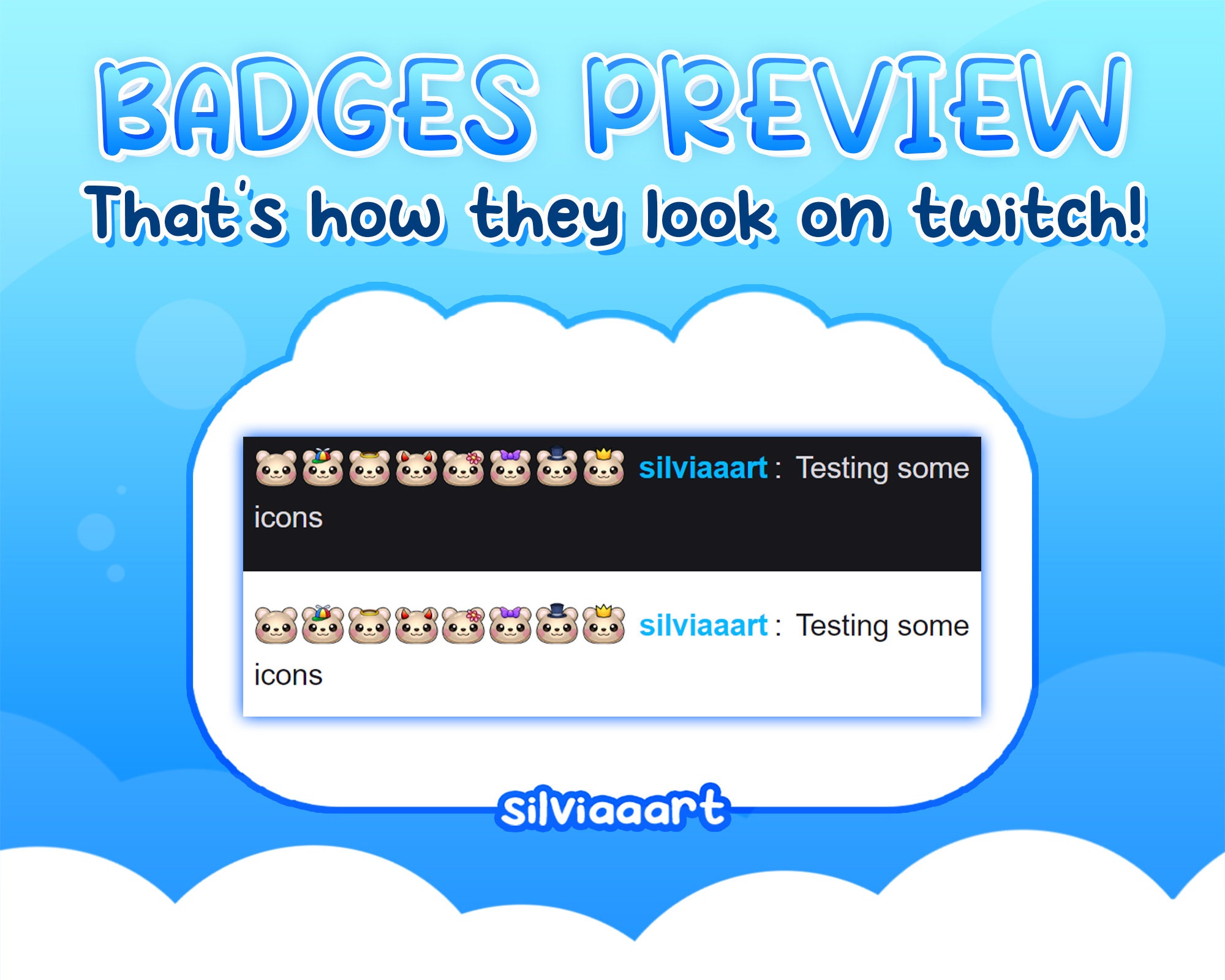 Twitch Caramel Bear Bears Emote - Badges - Streamer - Channel Point ...