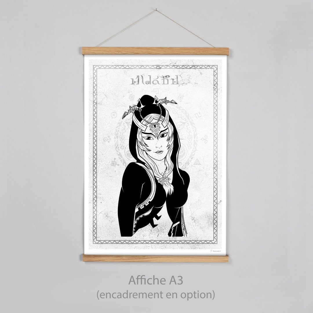 Poster Inspired Poster Midna Midna Zelda Twilight Princess - Etsy