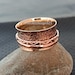 Solid Copper Spinner Ring, 100% Solid Copper Ring, Handmade Ring ...