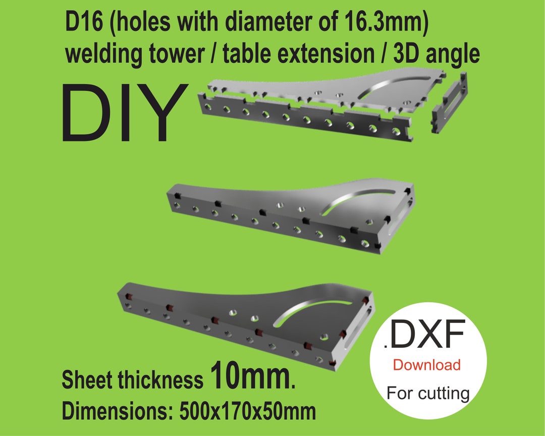 D16 Large Welding Tower 10mm Plans - Etsy