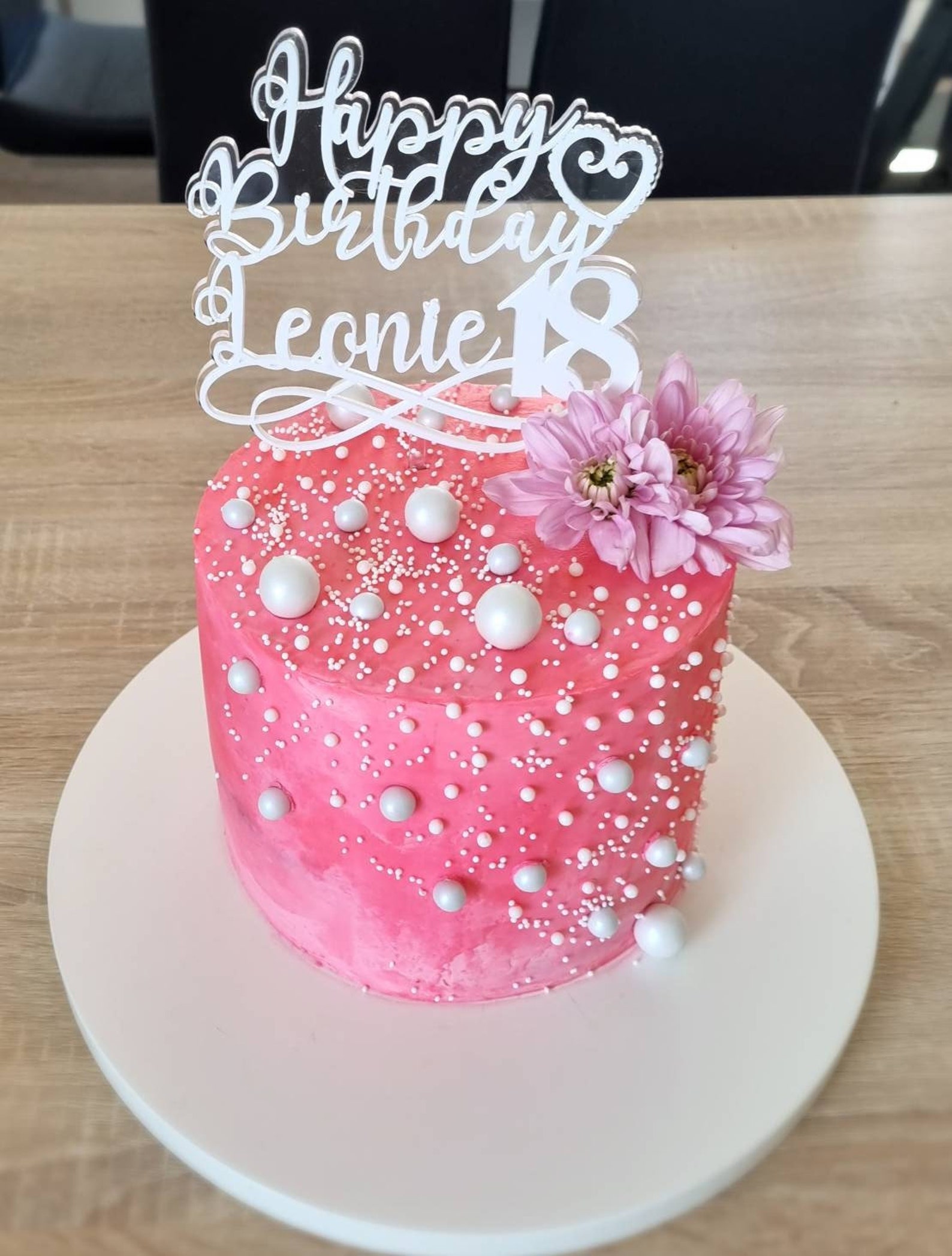 Cake Topper Personalized Cake Topper Name and Age Birthday - Etsy