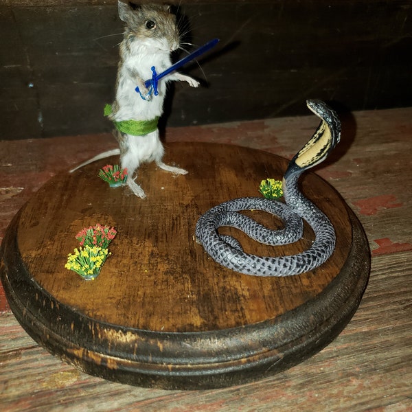 Taxidermy Mouse With Sword - Etsy
