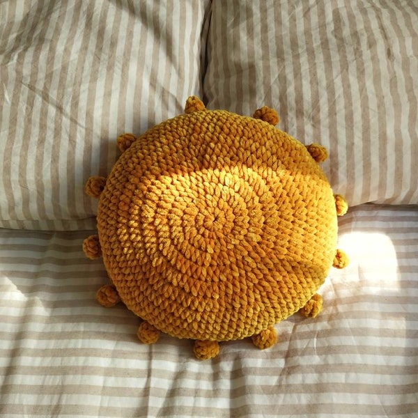 Sun Pillow - Etsy