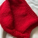 Handknit Bonnet Red Bonnet Bohemian Bonnet Hat Handmade - Etsy