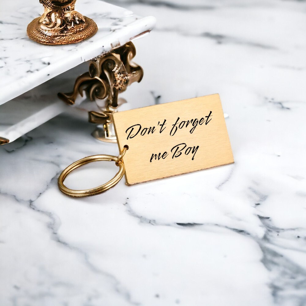 Personalized Key Ring, Gold Steel Car Key Ring, Hyul Shelby ...