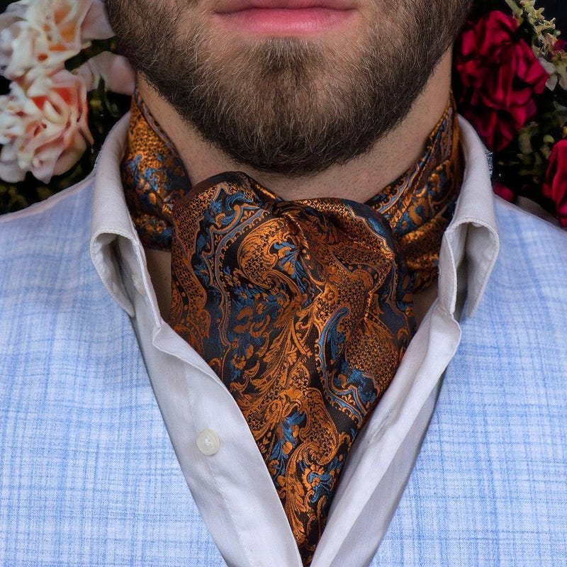Ascot Scarf - Etsy