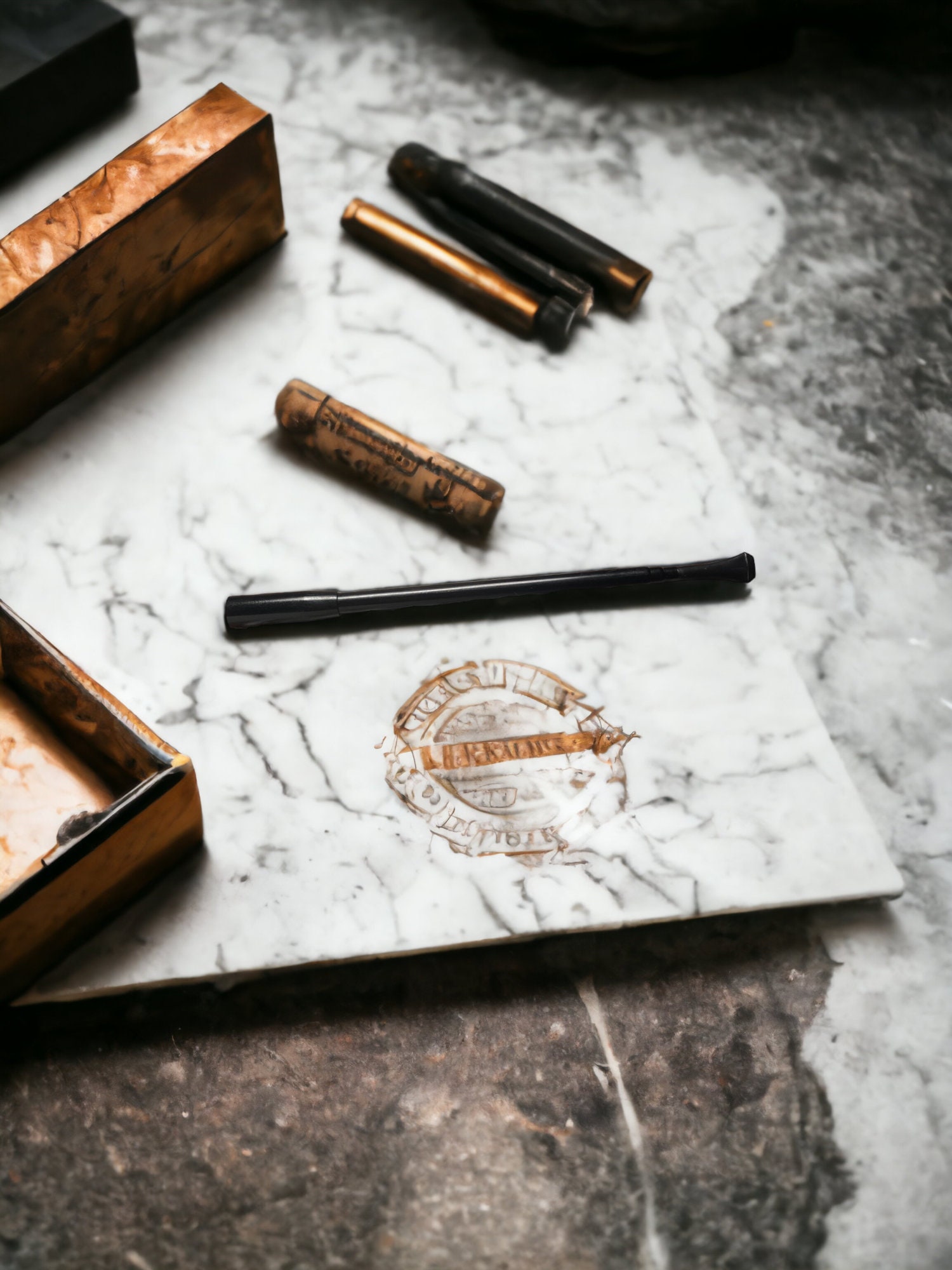 Personalized Cigarette Holder for Men, Vintage Cruella Black Cigarette ...