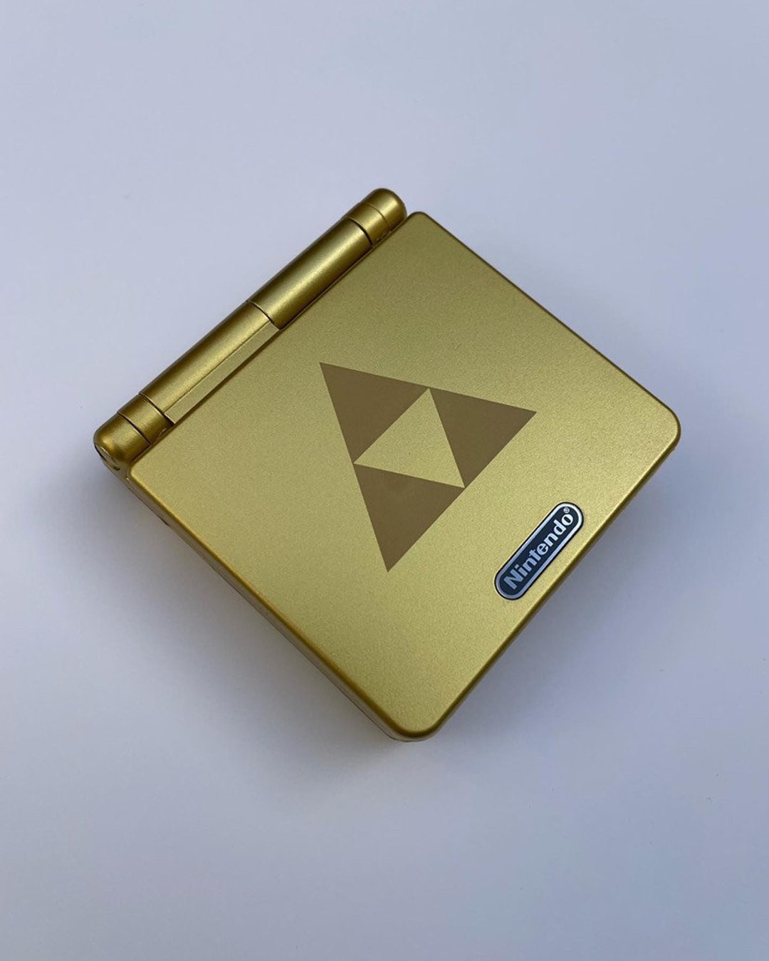 Zelda Tri-force Gold Nintendo Game Boy Gameboy Advance SP Refurbished ...