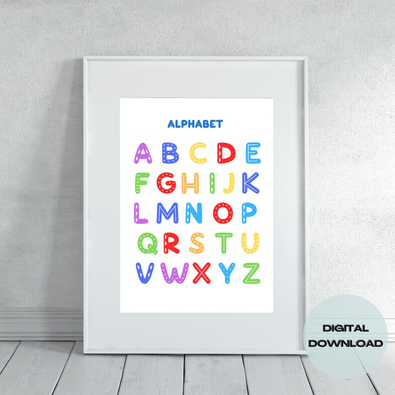 Educational Homeschool, Set of 5 Posters, Classroom Decor, Montessori ...