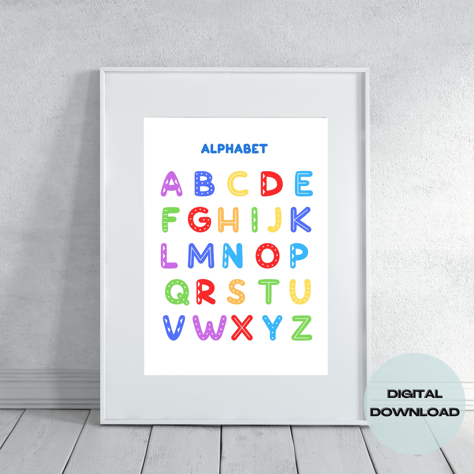 Educational Homeschool, Set of 5 Posters, Classroom Decor, Montessori ...