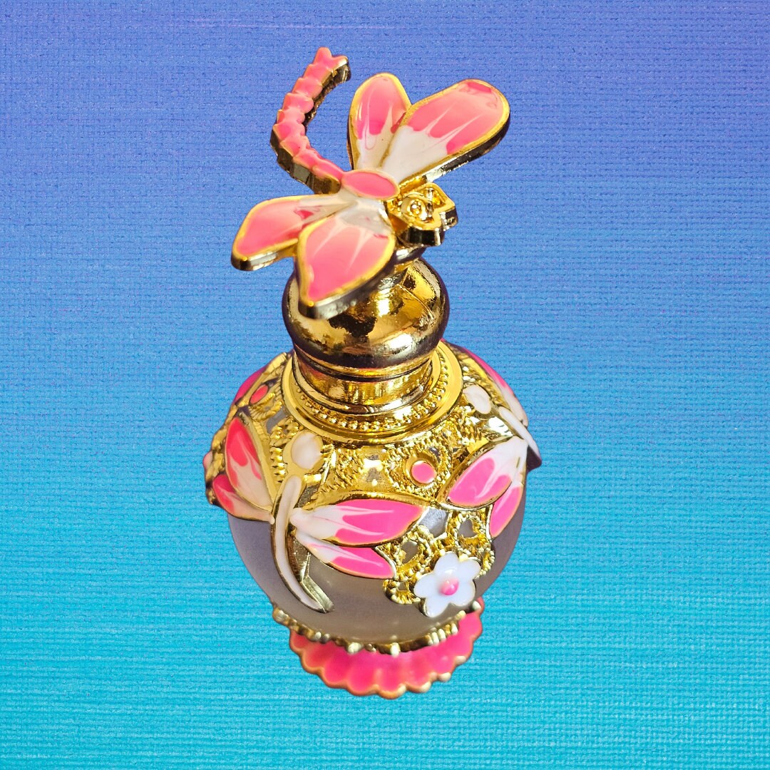 Pink Butterfly Prayer Perfume Anointing Oil Bottle - Etsy