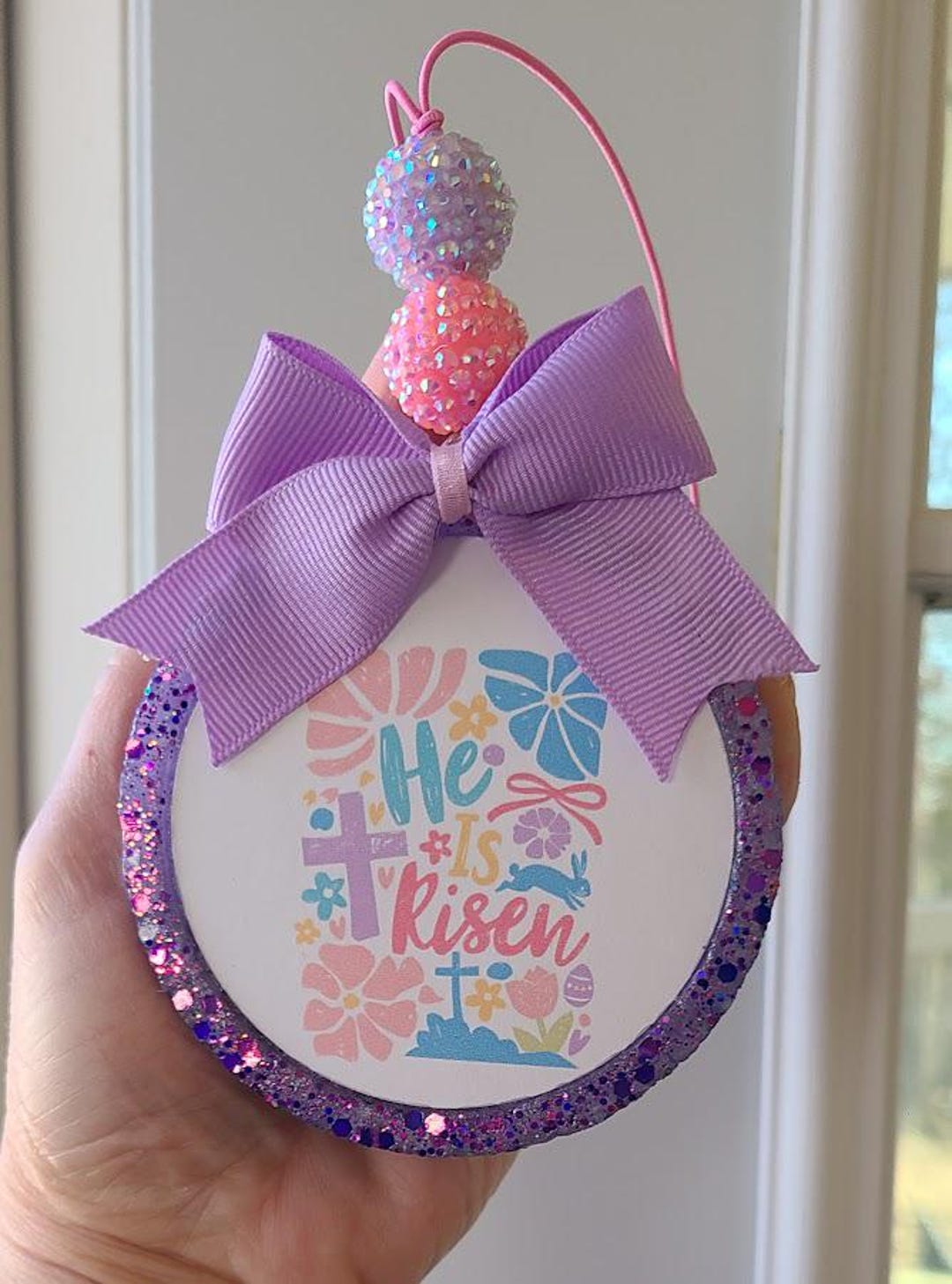 He is Risen Easter Car Freshie, Easter Freshie, Choose Your Colors and ...