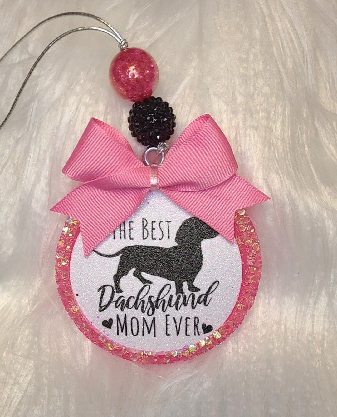 Best Dachshund Mom Ever Car Freshie, Doxie Mom Car Freshie, Dog Mom Car ...