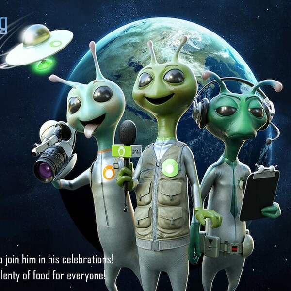 Alien Birthday Party - Etsy