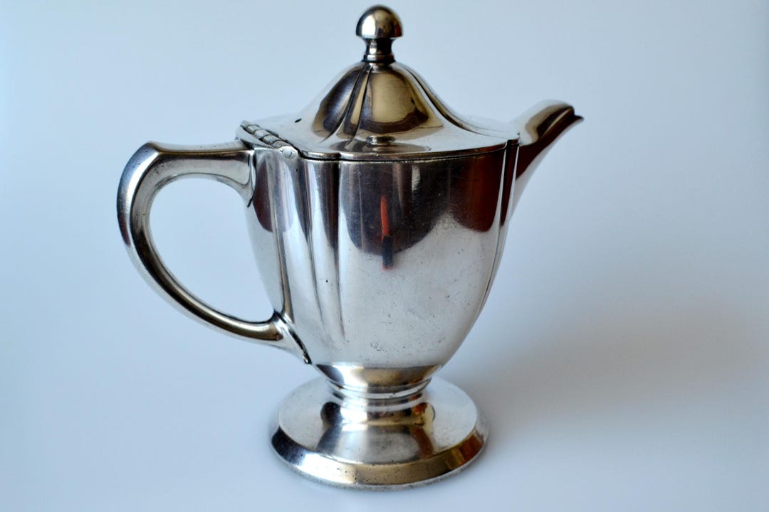 August Wellner -silver Plated Coffee Pot 1926-1927 Germany - Etsy
