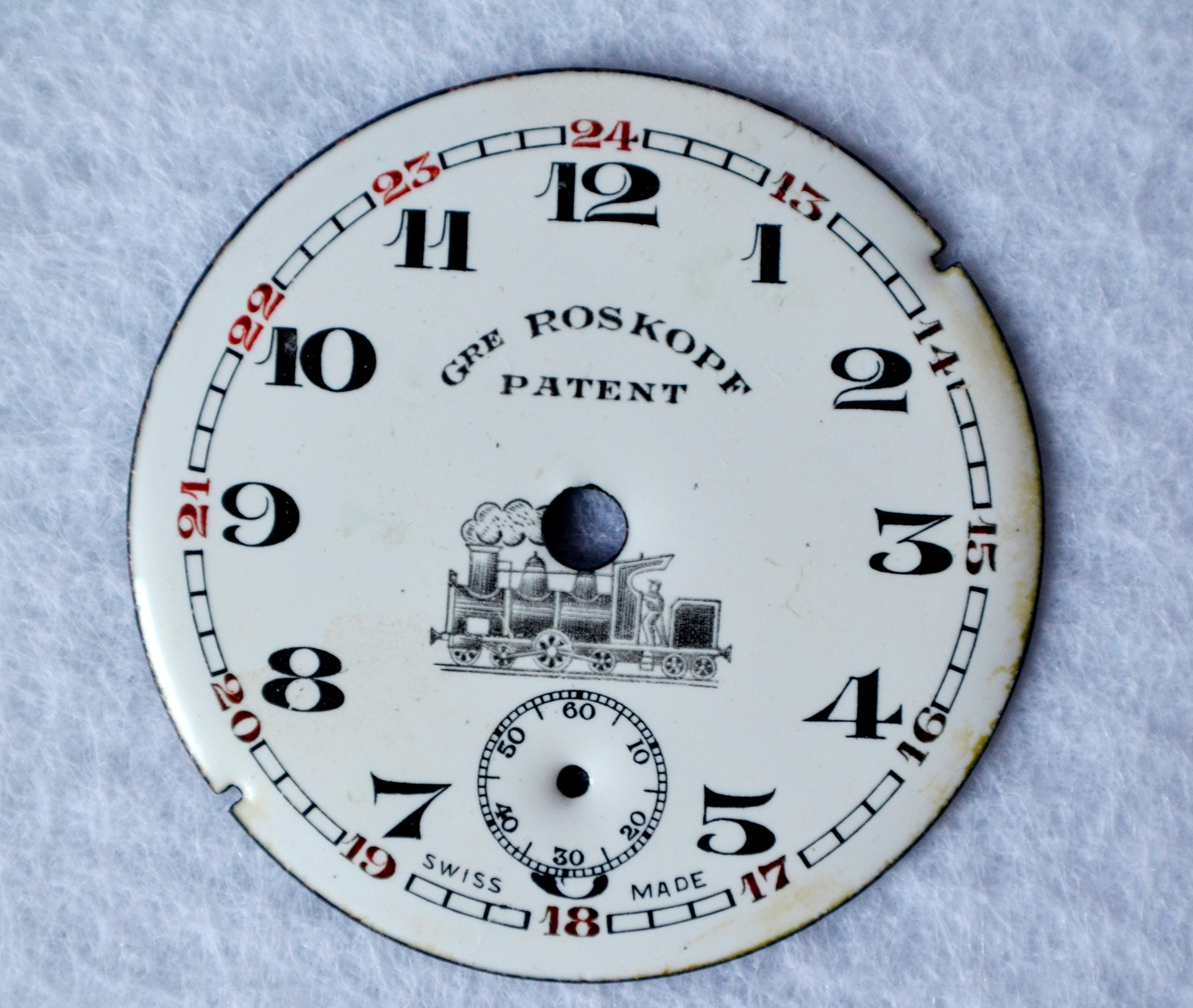 Pocket Watch Faces/dials Roskopf Patent - Etsy