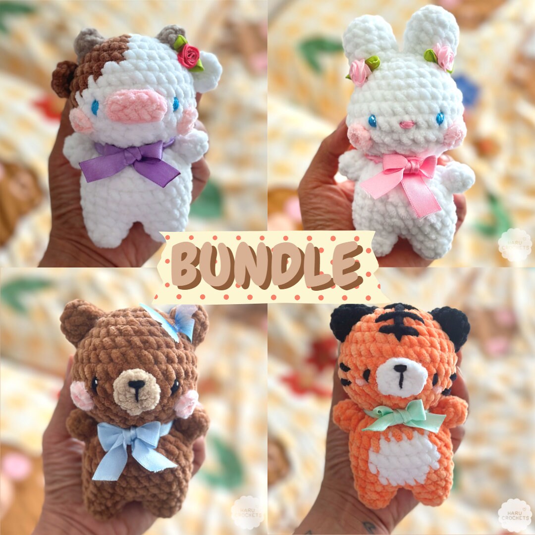 Baby Animals Bundle Crochet Patterns PDF - Etsy