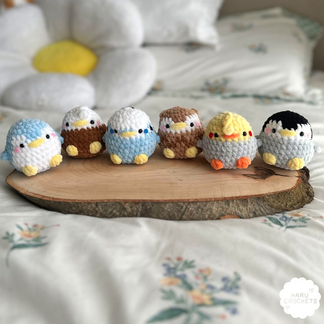 No-sew Birds (new Birds) Crochet Pattern PDF File - Etsy