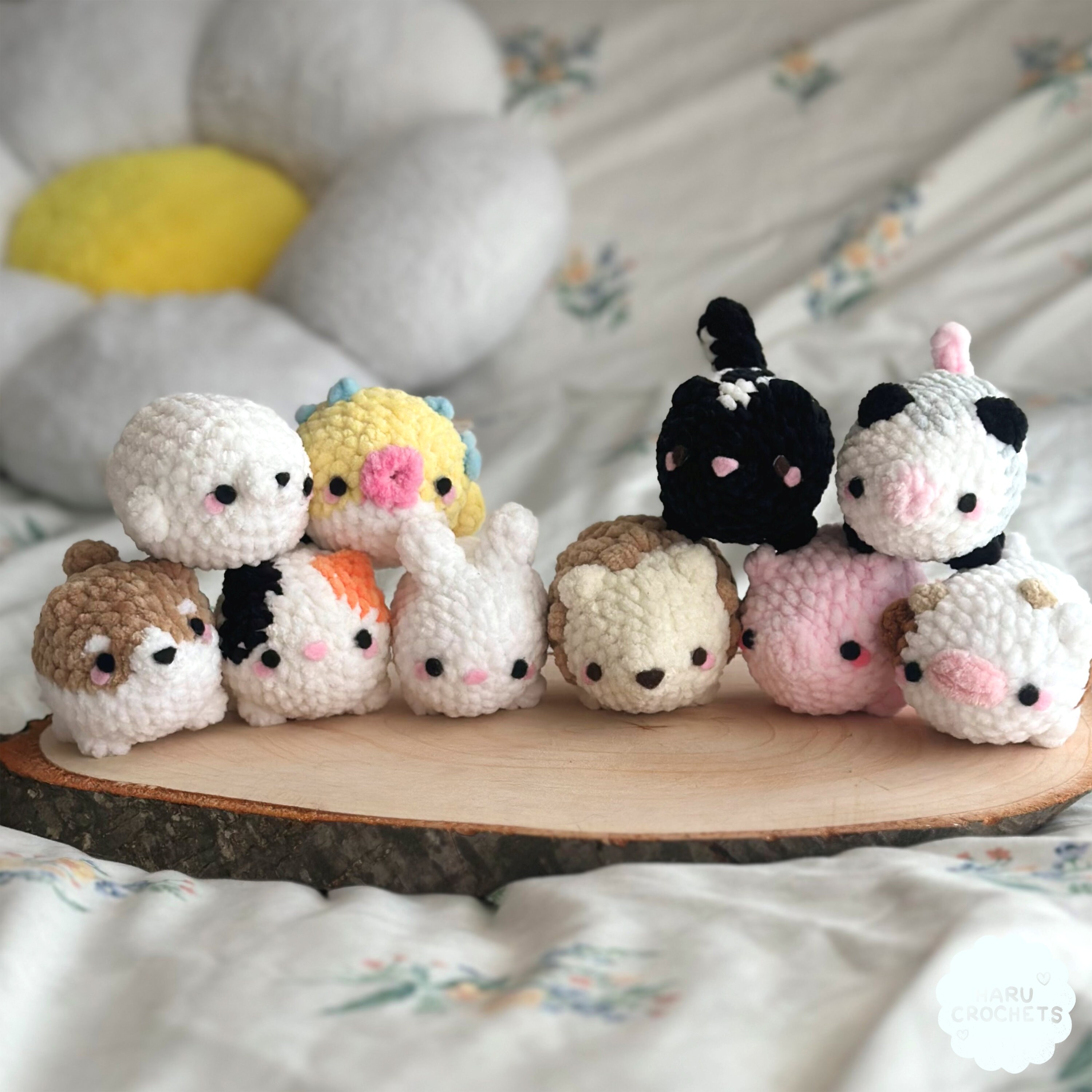 No-sew Floofballs Bundle 1 Crochet Pattern PDF File - Etsy