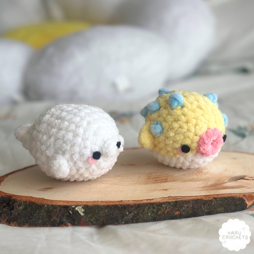 No-sew Aquatic Floofballs Crochet Pattern PDF File - Etsy