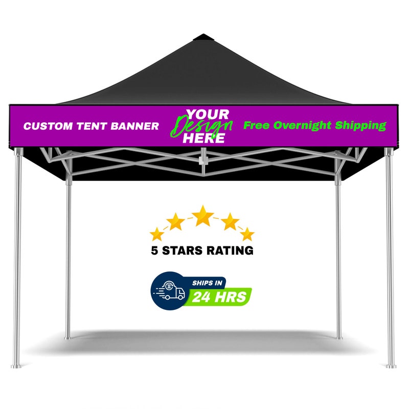 Custom Tent Banners - Etsy