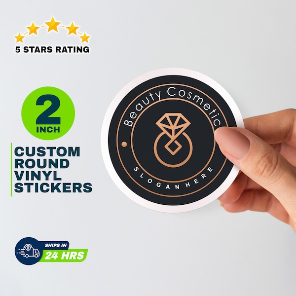 Round Decals - Etsy
