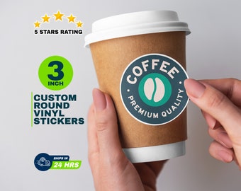 3 Inch Stickers, Great Quality Round Decals. Circle Labels. 3 Inch ...