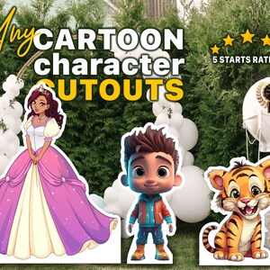 Custom Character Cut Outs - Etsy