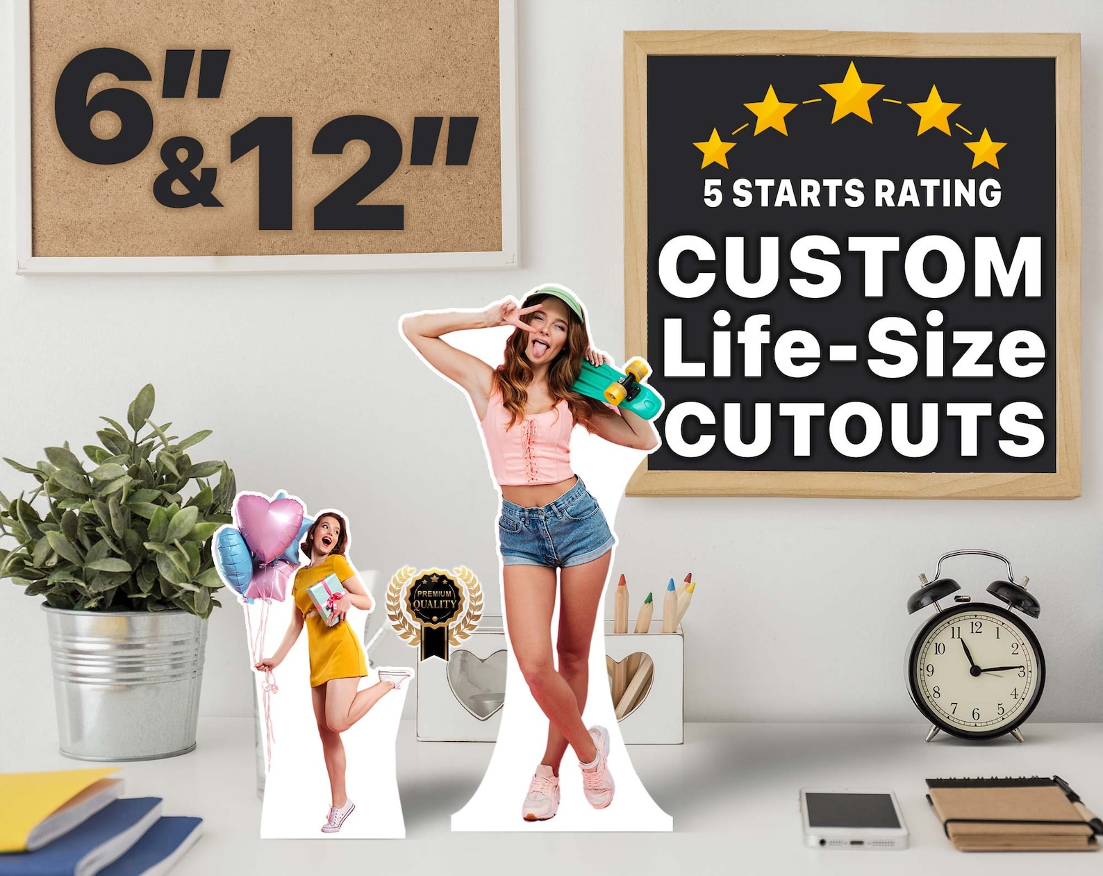 Custom Cutouts, Birthday & Anniversary Cardboard Cutout, Custom Life ...