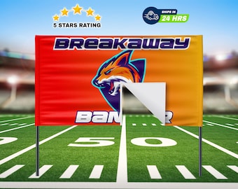 Custom Breakaway Banners! School Spirit With Personalized Vinyl Team ...