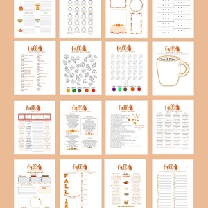Fall Journal Printables - Etsy