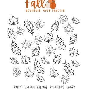 Fall Journal Printables - Etsy