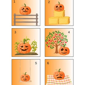 Pumpkin Hunt Game Halloween - Etsy
