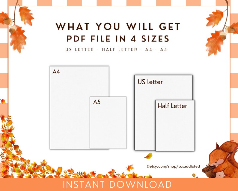 Fall Sobriety Bingo Printable, Addiction Recovery Game, Autumn Themed ...